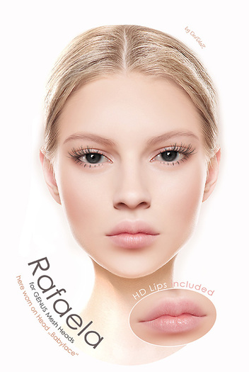 Second Life Marketplace - DeeTaleZ DEMO *Appliers* GENUS Head "Rafaela ...