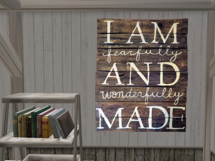 Second Life Marketplace - Sign Up Art - I Am Made Sign