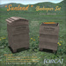 Second Life Marketplace - [CIRCA] - "Sunland" - Beekeeper Set - Grey Woods