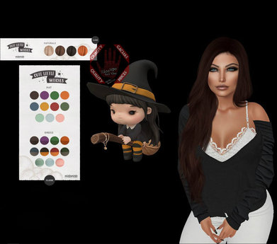 Second Life Marketplace - MishMish - Cute Little Witch Companion ...