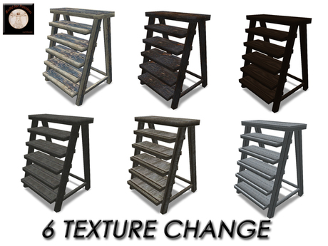Second Life Marketplace - Step Ladders - Animated Stools