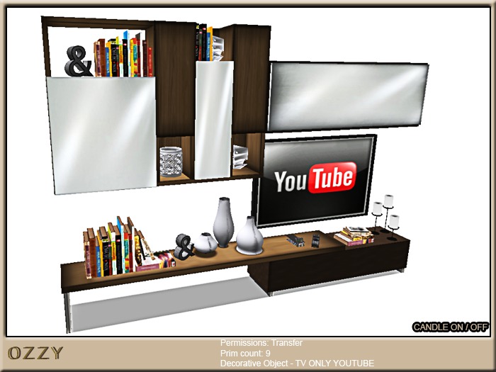 Second Life Marketplace - *$OZZY$* TV Stand Changuna