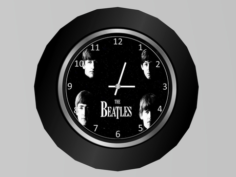 Second Life Marketplace - Clock wall Beatles 1