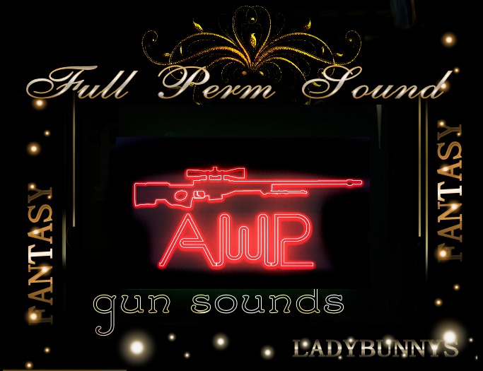 Second Life Marketplace - Bunny's Sounds-AWP gun sound clips {Full Perm ...
