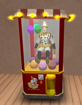 Second Life Marketplace - FUN ARCADE LAUGHING CLOWN VENDING PRIZE MACHINE