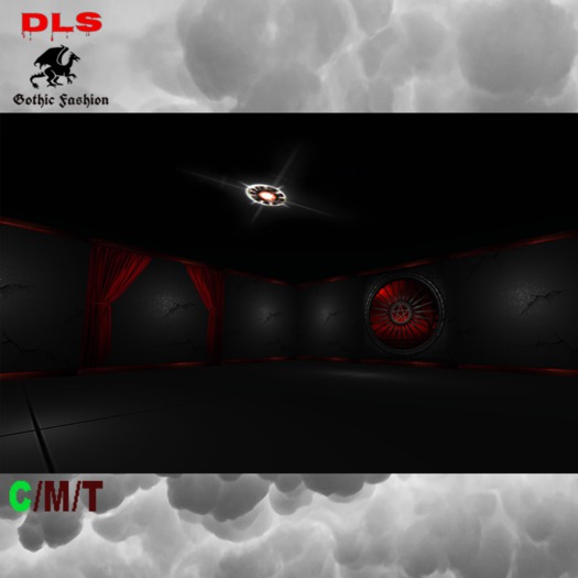 Second Life Marketplace - Skybox gothic red sky 16x20 boxed