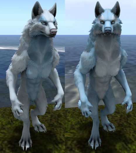 Second Life Marketplace - KZK Direwolf - Akhlut Frost + Inverted ...