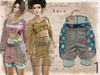 Second Life Marketplace - !gO! Tara shorts & leggings - 1
