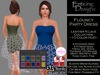 Second Life Marketplace - *ED HUD Pack Flouncy Party Dress Leather N Lace