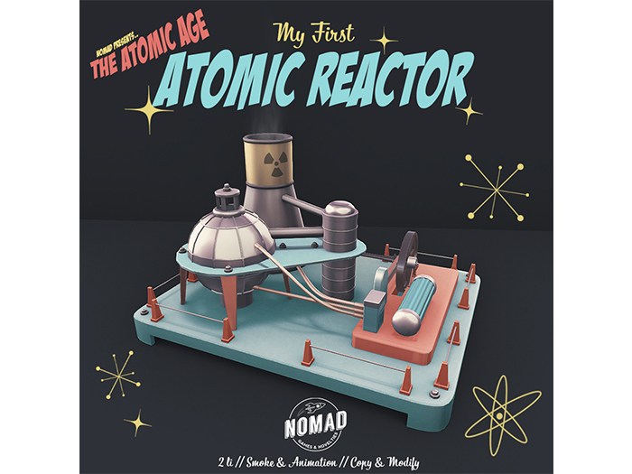 Second Life Marketplace - NOMAD // MY FIRST ATOMIC REACTOR