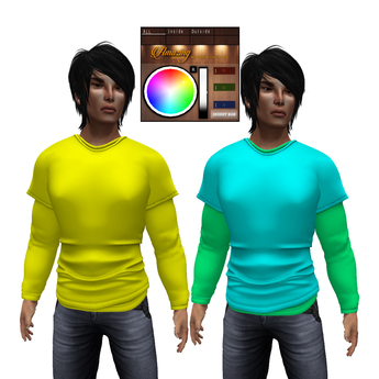 Second Life Marketplace - AmAzInG CrEaTiOnS Male Double Shirt White
