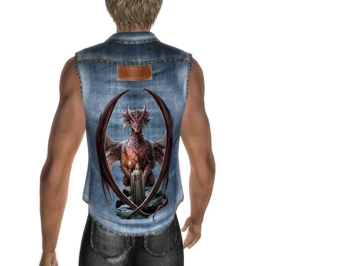 Second Life Marketplace - &ML& men's Shirt Altamura dragon for free ...