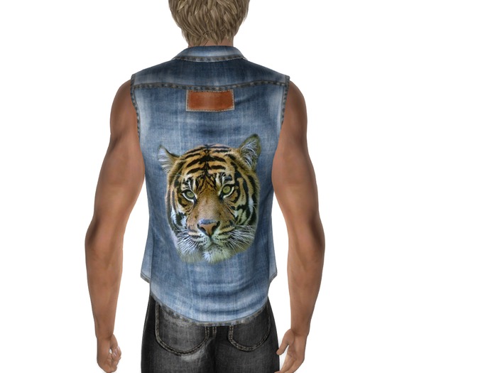 Second Life Marketplace - &ML& men's Shirt Altamura tiger for free ...