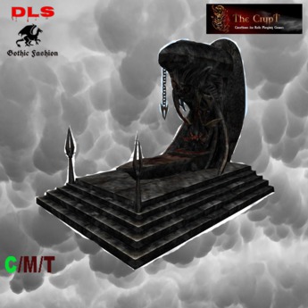 Second Life Marketplace - Necromancer Altar very detailed work boxed