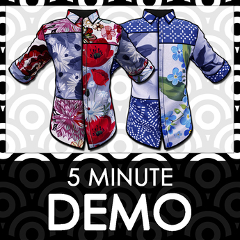 Second Life Marketplace - Bakaboo - Baka Summer Shirt - 5 Minute Demo