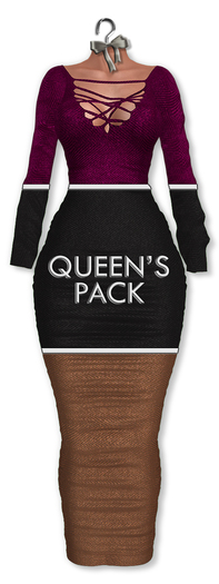 Second Life Marketplace - [[ Masoom ]] Juniper Dress Queens Pack