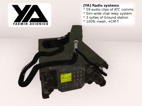 Second Life Marketplace - [YA] Ground radios bundle v1.0