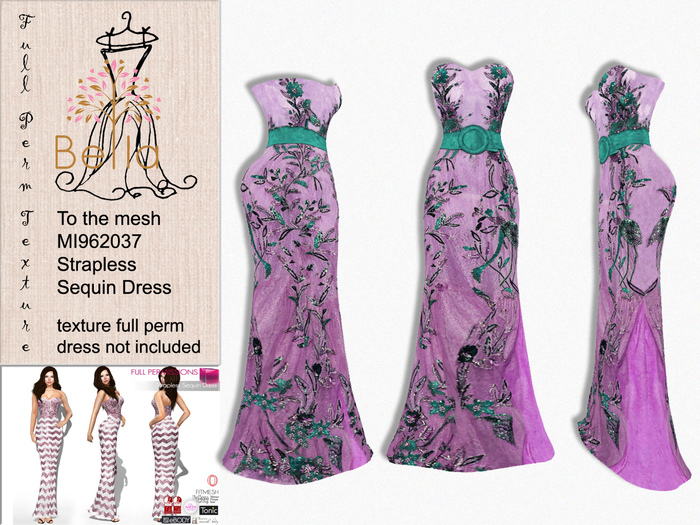 Second Life Marketplace - BELLA texture full perm 2c - MI960063 ...