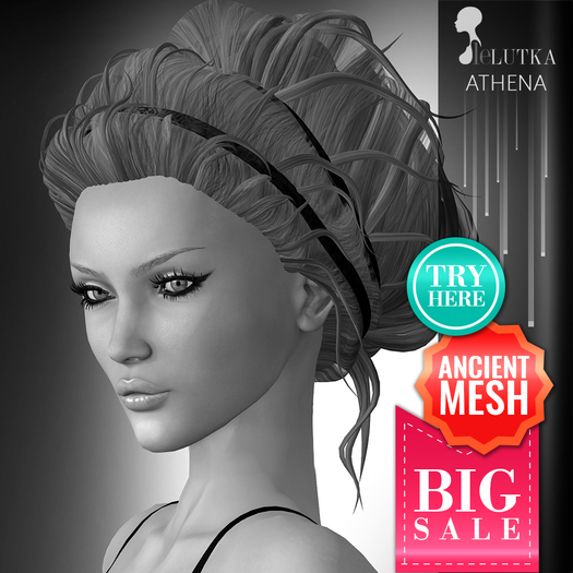 Second Life Marketplace - [LeLutka]-ATHENA hair DEMO