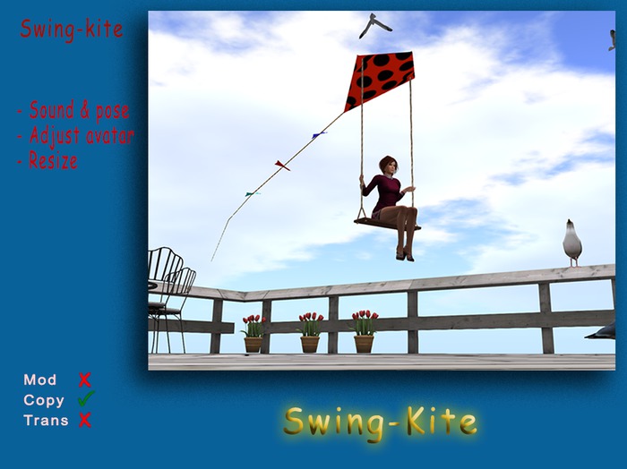 Second Life Marketplace - Swing kite flyer