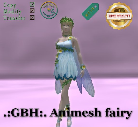 Second Life Marketplace - .:GBH:. Animesh fairy girl companion and ...
