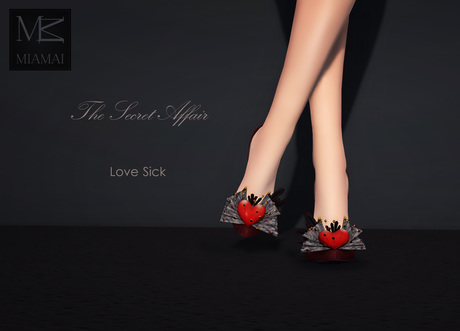 Second Life Marketplace - MIAMAI_Love Sick - Moss (Slink High)