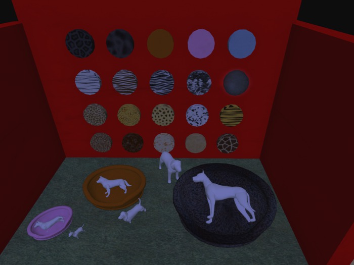 Second Life Marketplace - 05 Dog Bed Large
