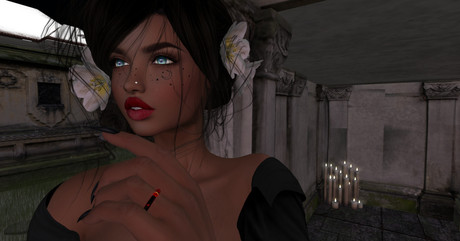 Second Life Marketplace - DEVIL'S BLOOD GOTH RING FEMALE SIZE COPY-MOD