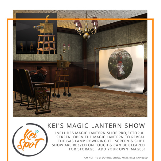 Second Life Marketplace - Kei's Magic Lantern Show
