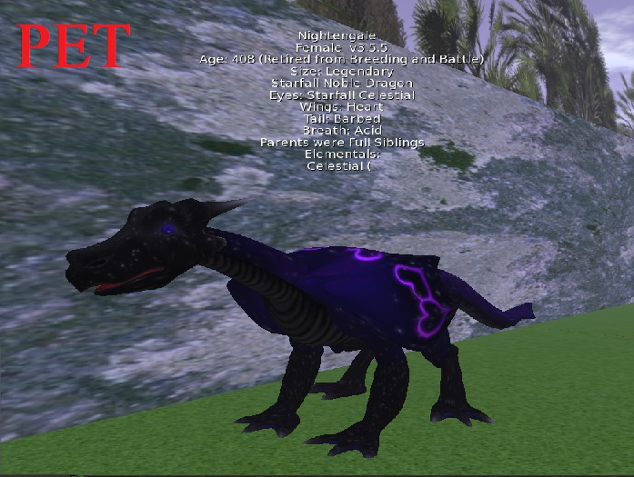 Second Life Marketplace - C & D Enterprises Dragon Starfall Noble ...