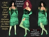 Second Life Marketplace - TNC Cocktail Dress Emerald