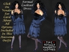 Second Life Marketplace - TNC Cocktail Dress Royal Blue
