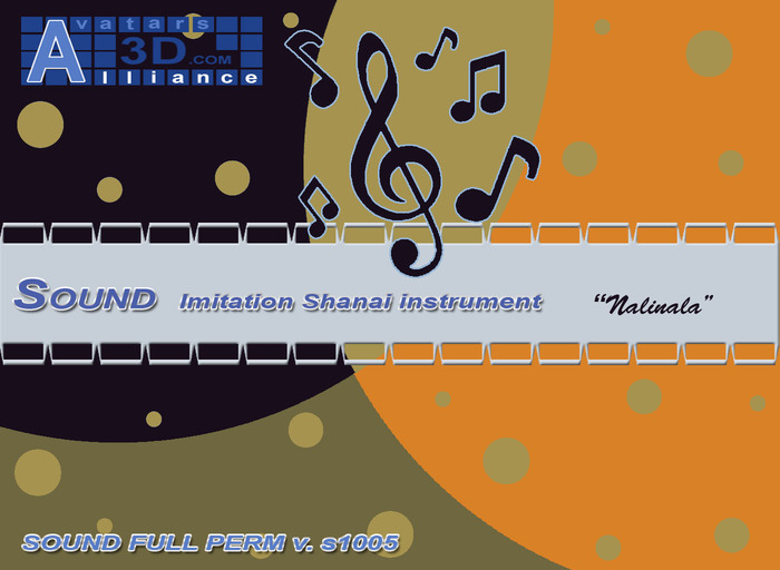Second Life Marketplace - Sound instrument imitation Shanai Nalinala v ...