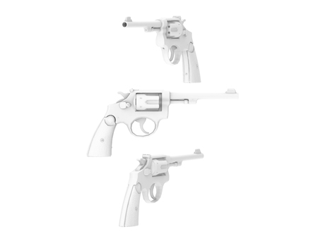 Second Life Marketplace - Dae Obj FBX Men's Sheriff Outfit Gun