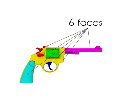 Second Life Marketplace - Dae Obj FBX Men's Sheriff Outfit Gun