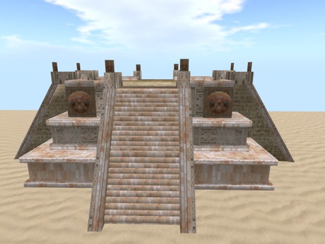 Second Life Marketplace - SR.store mesh full perm Maia temple ruins