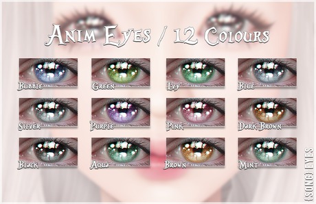 Second Life Marketplace - {S0NG} :: Anim Eyes **Fatpack**