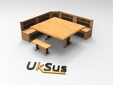 Second Life Marketplace - A set of furniture (table + sofa + bench ...