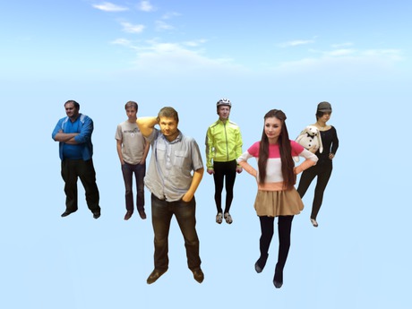 Second Life Marketplace - SR.store mesh full perm Six characters