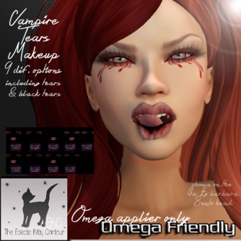Second Life Marketplace - The EKC - Victorian Vampire Tears - Omega Makeup