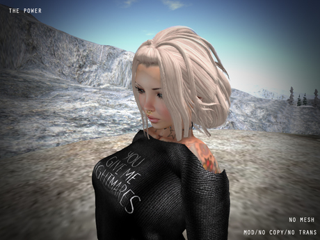 Second Life Marketplace - THE POWER // Hair Fer Platinum