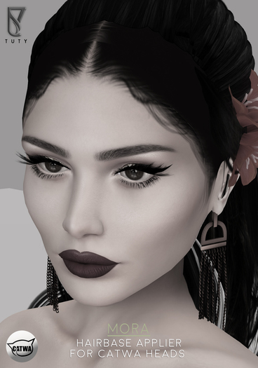 Second Life Marketplace - DEMO Tuty hairbase applier MORA Dark Catwa ...