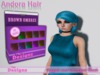 Second Life Marketplace - Andora Hair With Hud Brown Ombres