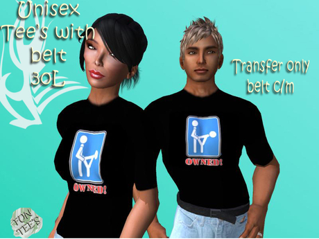 Second Life Marketplace - FUN TEE- OWNED TEE