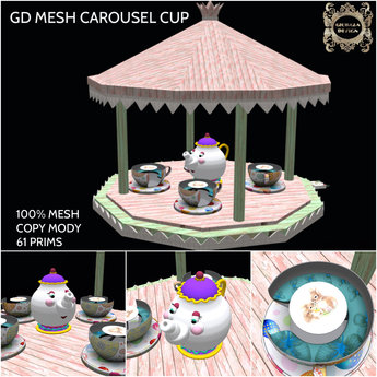 Second Life Marketplace - GD MESH CAROUSEL CUP