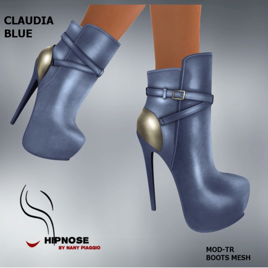 Second Life Marketplace Claudia Blue Boots