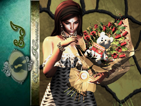 Second Life Marketplace - lili love bear bouquet RED