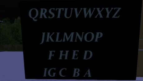 Second Life Marketplace - Alphabet pack letter kit