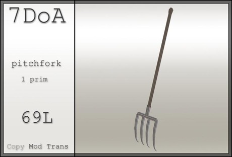 Second Life Marketplace - 7DoA pitchfork