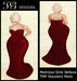 Second Life Marketplace - TG Red Lace Corset Gown